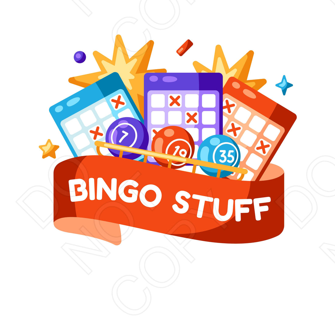 DTF Transfer - Bingo Stuff – Smart Crafts Designs